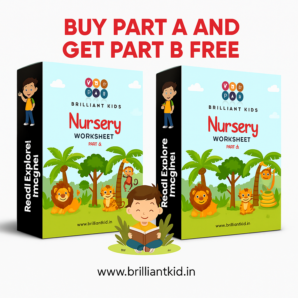 Brilliant Kids Workbook – Fun Learning for Ages 3–7
