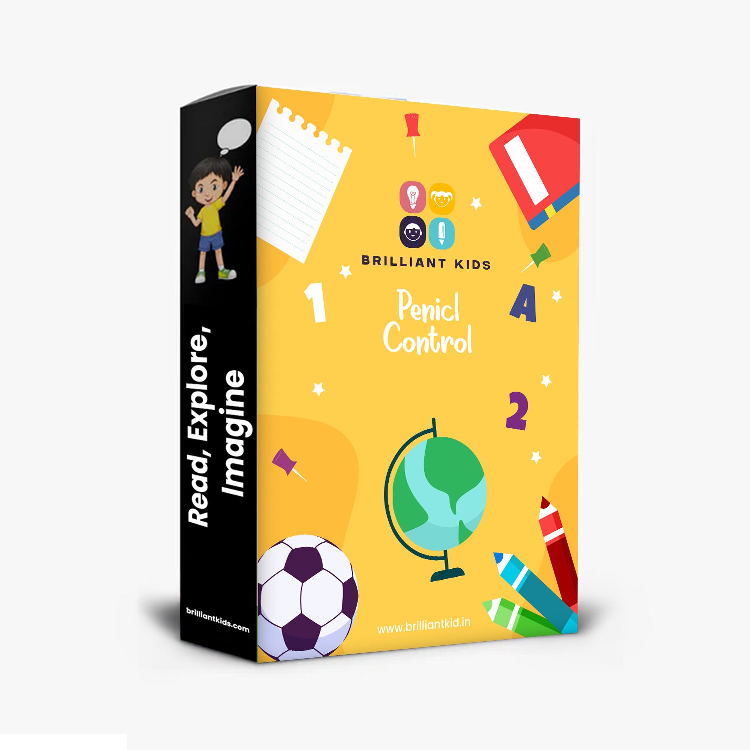 Brilliant Kids Pencil Control Worksheets Part - A